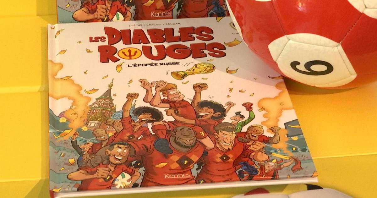 Football Coupe du monde: Présentation de la BD officielle des diables ...