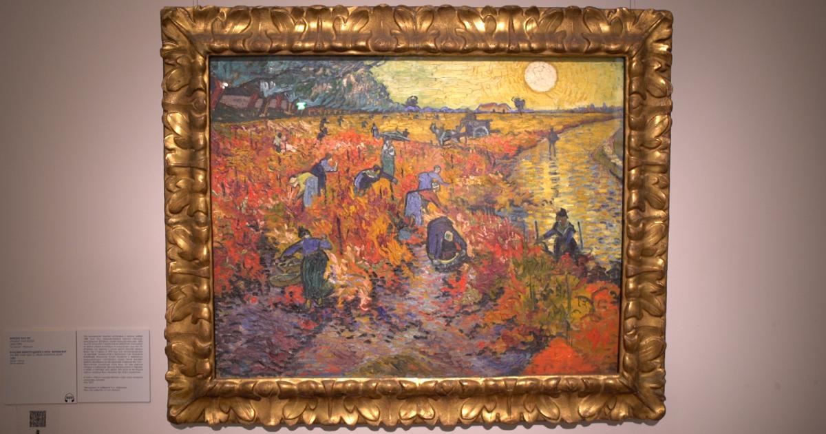 La Vigne rouge de Van Gogh, de La Louvière à Moscou ! | Antenne Centre