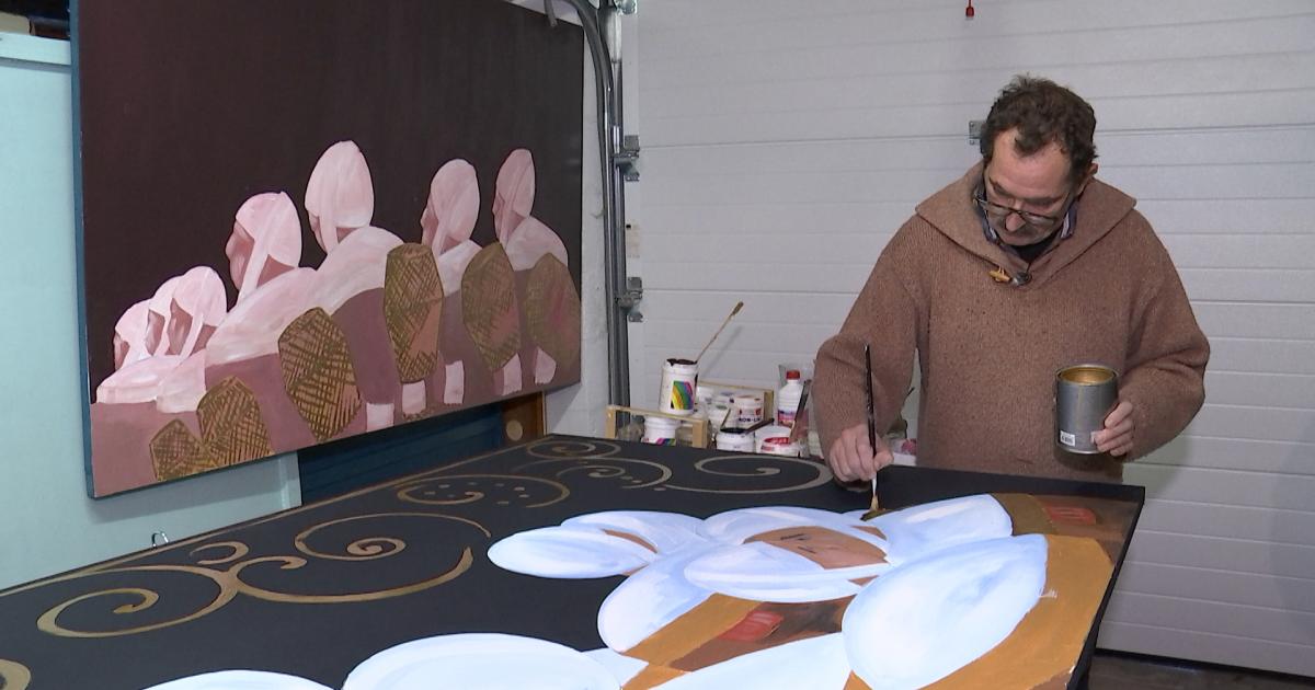 Binche: dans l'atelier de Gilles Rochez | Antenne Centre