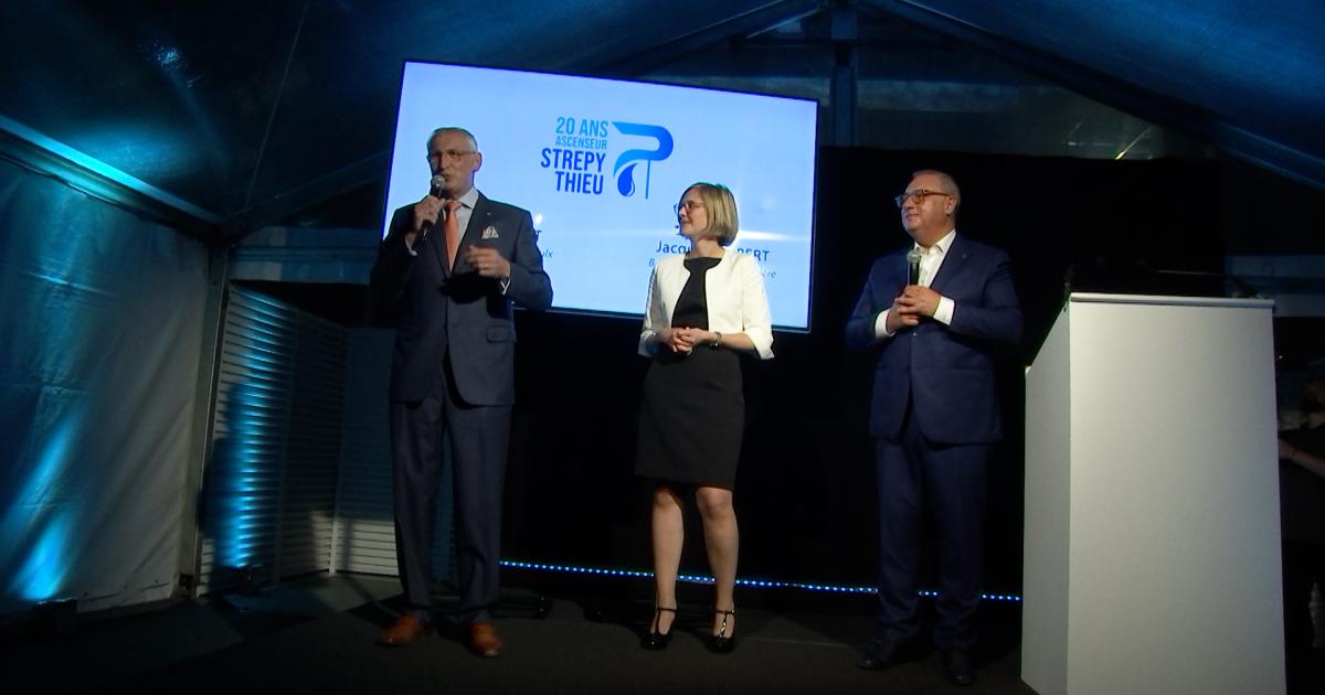 Strépy-Thieu : séance protocolaire pour les 20 ans de l'ascenseur ...