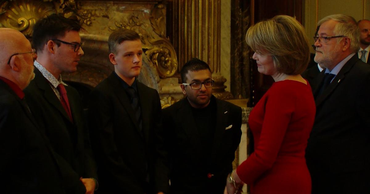 Marc Ledoux reçu au Palais Royal | Antenne Centre