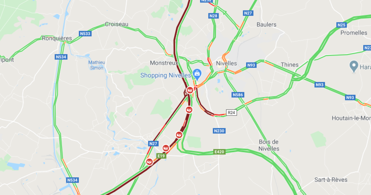 Seneffe : accident grave sur la E19 | Antenne Centre