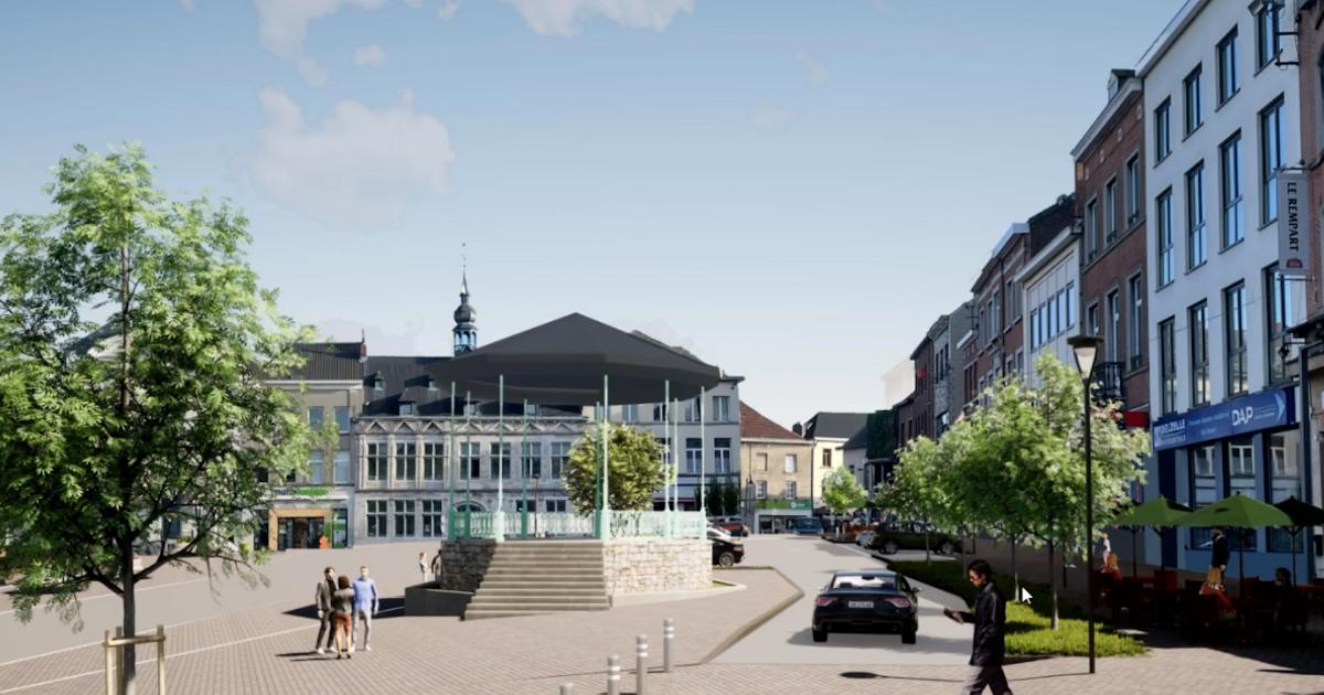 Braine-le-Comte : à la découverte de la future Grand Place | Antenne Centre