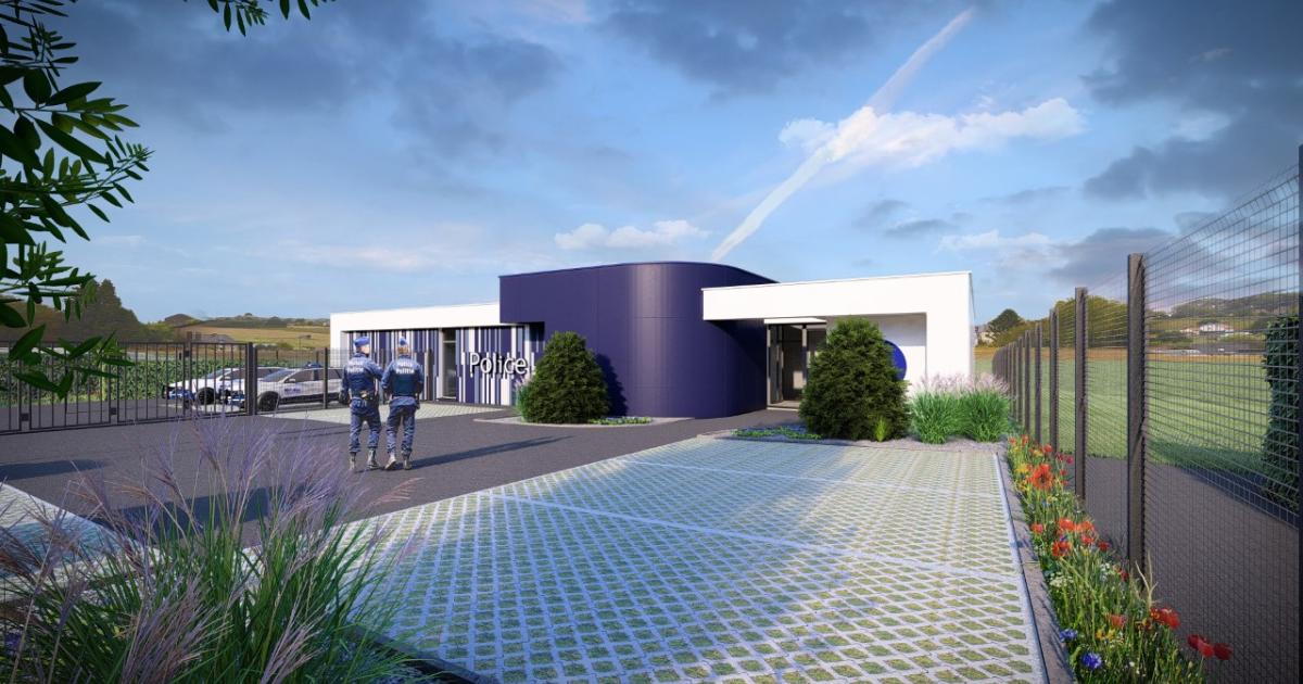 Strépy-Bracquegnies : construction d'un nouveau commissariat | Antenne ...