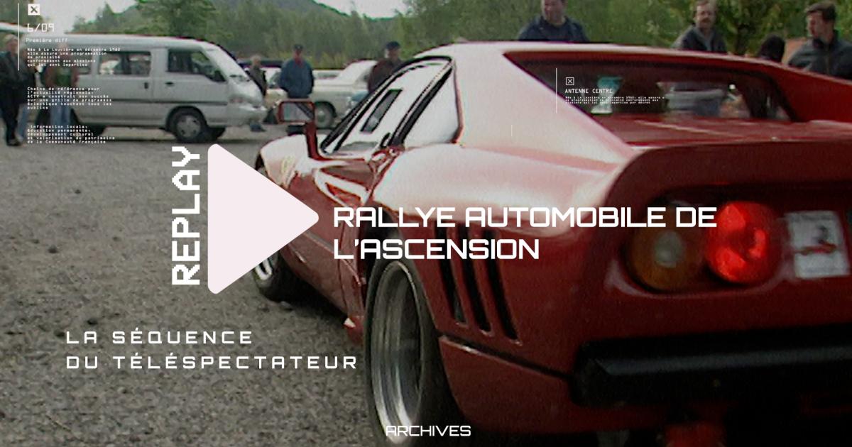 La séquence du téléspectateur : le rallye d'élégance automobile de ...