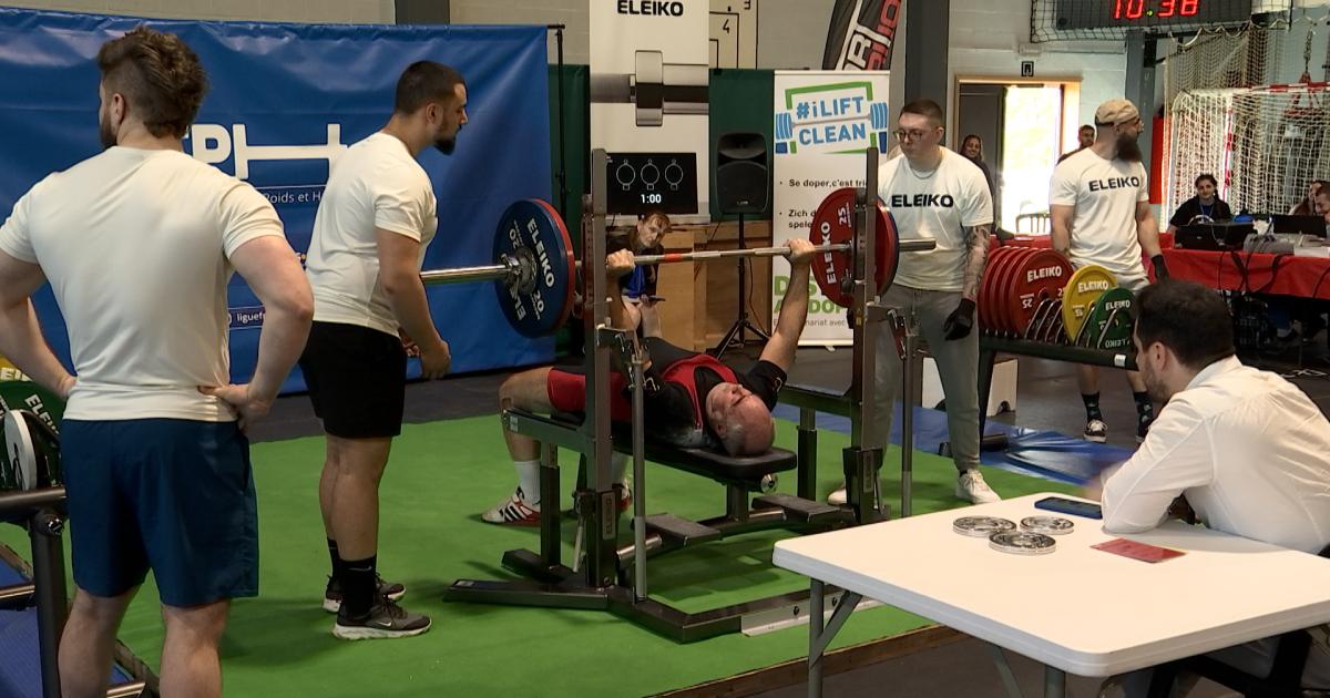 Powerlifting : le National jeunes et masters à La Louvière | Antenne Centre