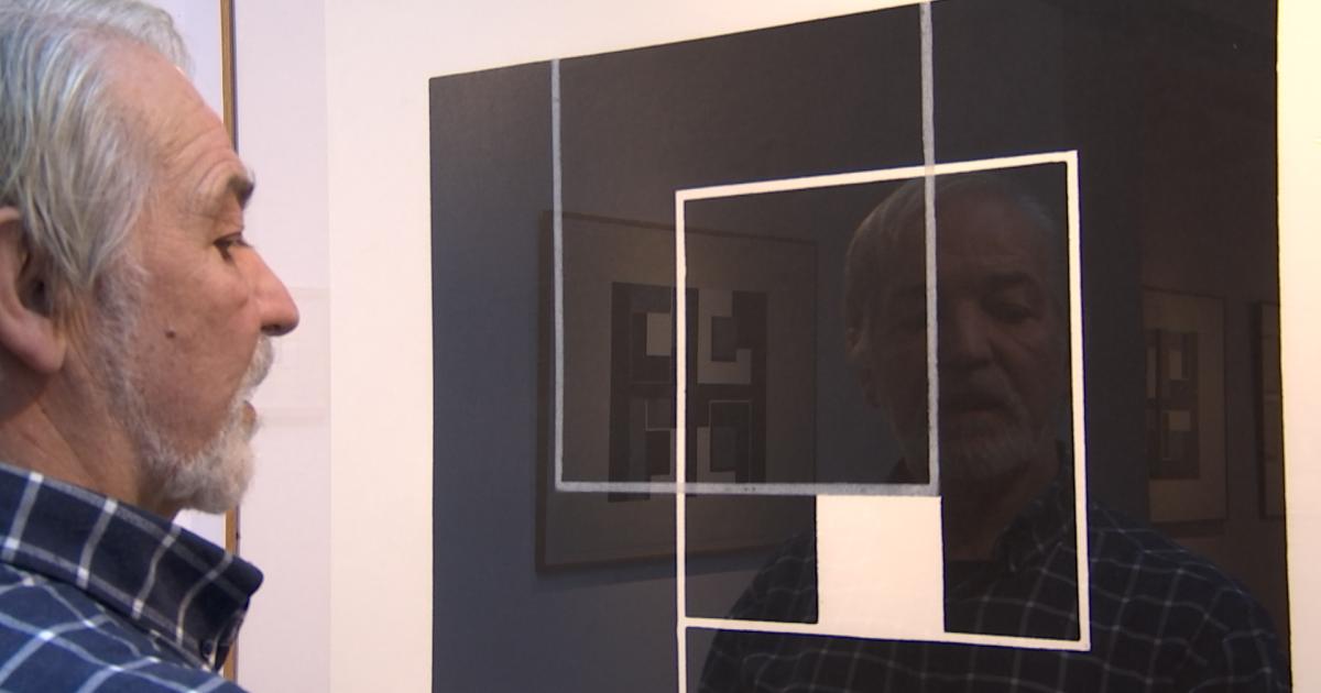 Exposition : le côté sombre des carrés de Luc Etienne | Antenne Centre