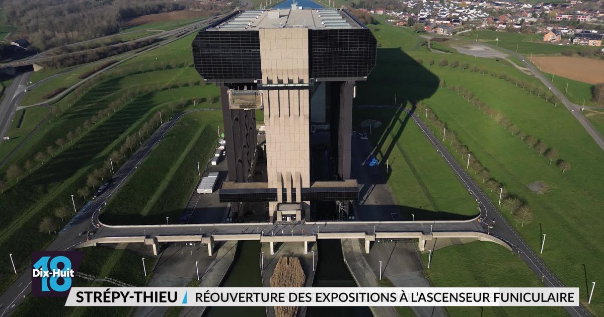 L'ascenseur funiculaire de Strépy-Thieu a rouvert ses portes au grand ...