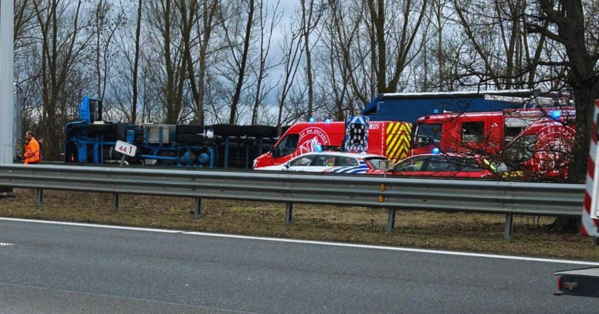 Accident E42 : l’autoroute fermée en direction de Mons | Antenne Centre